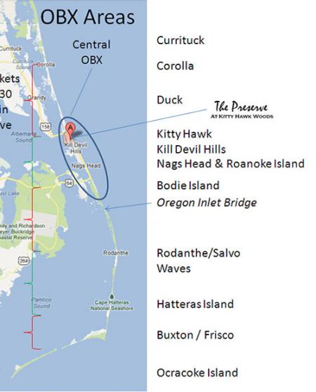 Location – The Preserve at Kitty Hawk Woods