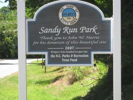 Sandy Run Park – The Preserve at Kitty Hawk Woods